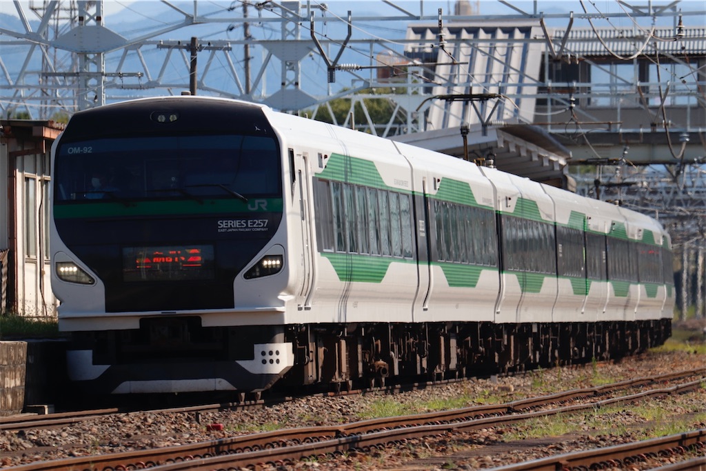 E257系5000番台 臨時あずさ(8月まとめ) - 特急上高地回遊81号