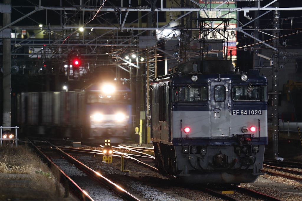 83レ EF64 1020 単機 - 特急上高地回遊81号