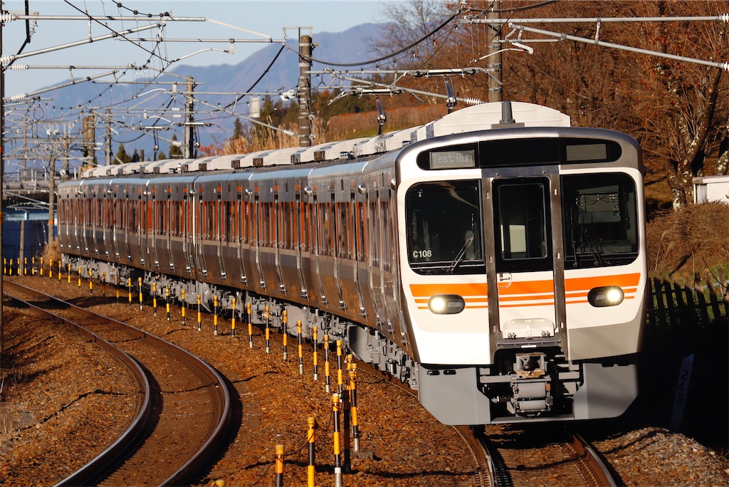 315系C107編成+C108編成 中央西線試運転 - 特急上高地回遊81号