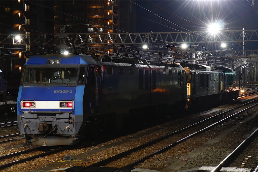 8087レ・80レ EF64重連+ EH200 - 特急上高地回遊81号