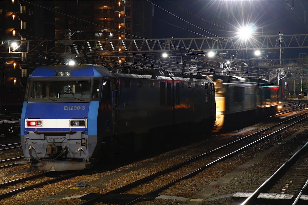 8087レ・80レ EF64重連+ EH200 - 特急上高地回遊81号