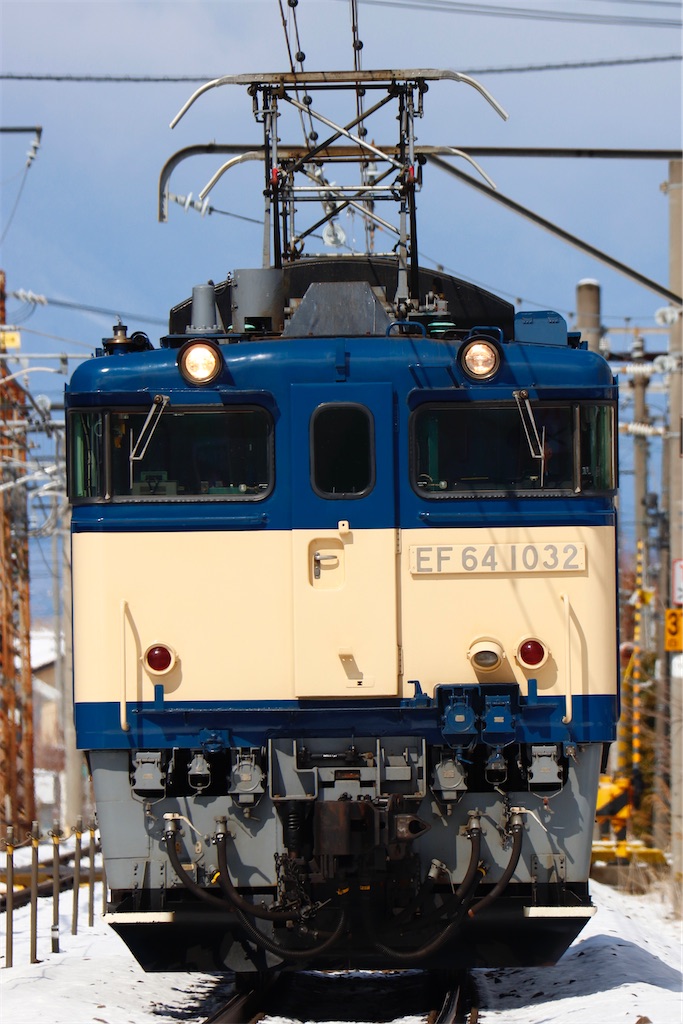 3/13 EF64 1032 単回 - 特急上高地回遊81号