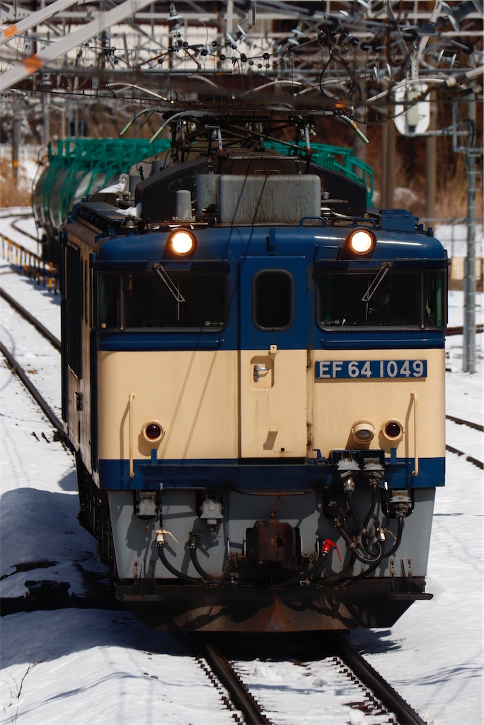 8084レ EF64重連 代走 - 特急上高地回遊81号