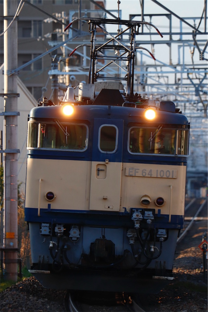 EF64 1001+DE10 1704 NN入場配給(廃車回送) - 特急上高地回遊81号