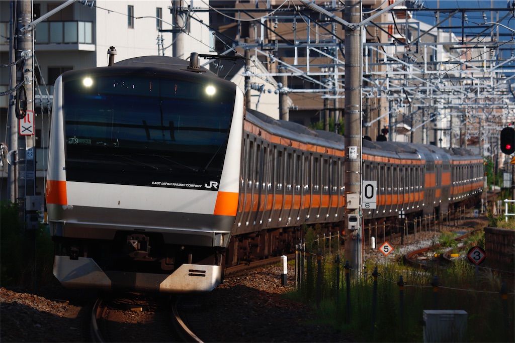 E233系T9編成 NN入場 - 特急上高地回遊81号