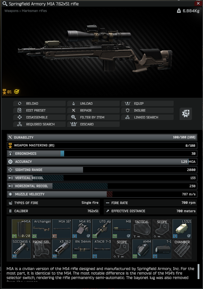 ver0.13.0時点でのガンスミス構成例【Escape from Tarkov】 - hiroyamaのゲームブログ