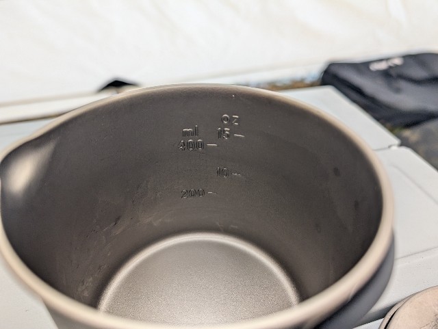 エバニューのチタンポットMP500 Flat - とりとめのないキャンプのブログ