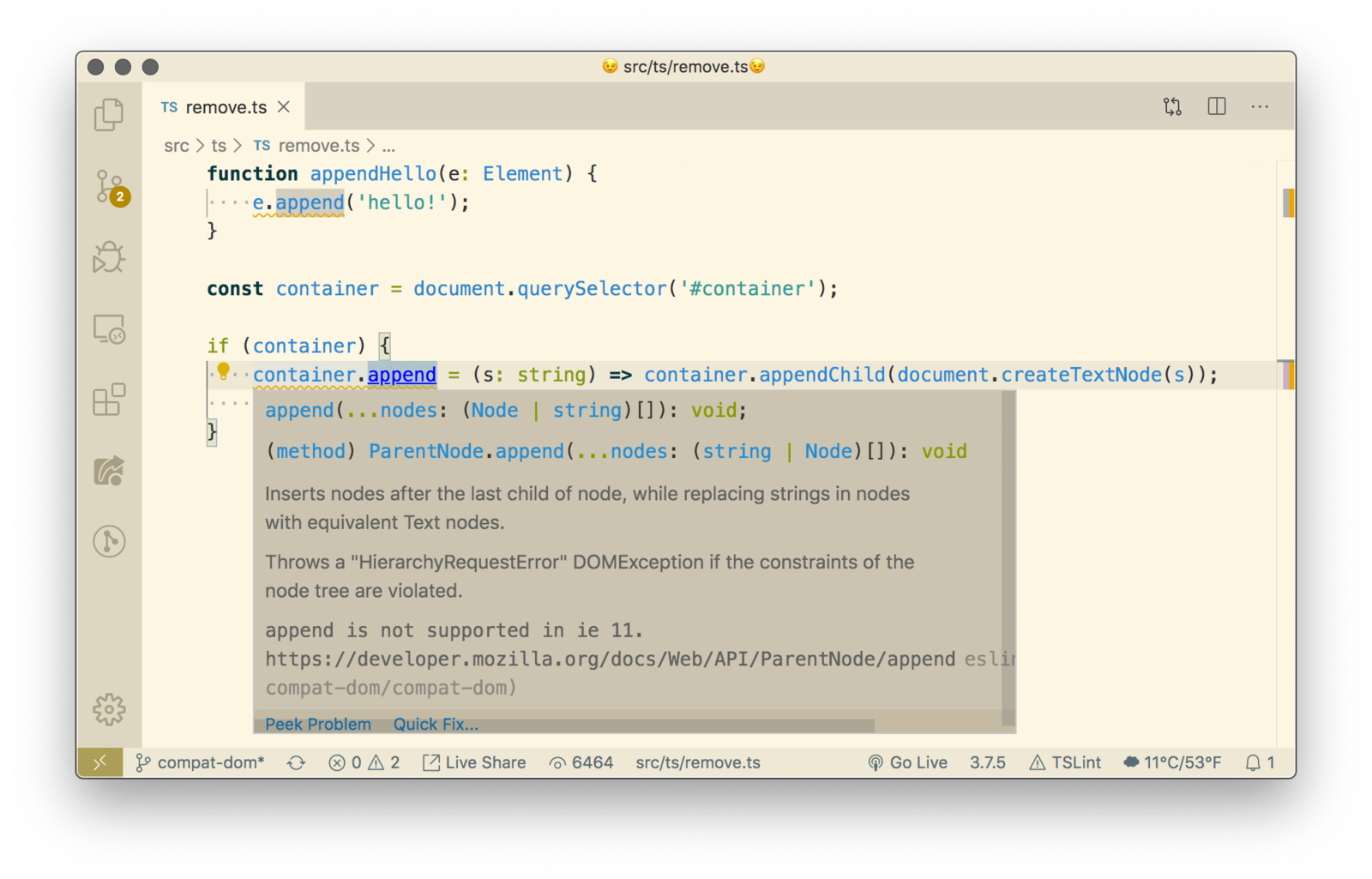 TypeScript Compiler APIとmdn-browser-compat-dataとbrowserslistを使ってサポートされて ...