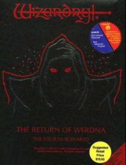 Wizardry IV Return of Werdnaを制覇した？！ apple][ オリジナル版のプレイ日記だが⋯ - ゲーム制覇記録