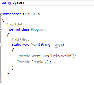 C＃学習 問題はAOJから引用 Lesson-ITP1 ITP1_1_A ～ ITP1_1_B - 逆境から飛躍へ