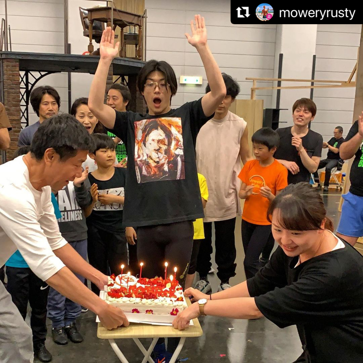 2019-04-05 Rusty MoweryさんのInstagram - 軌跡