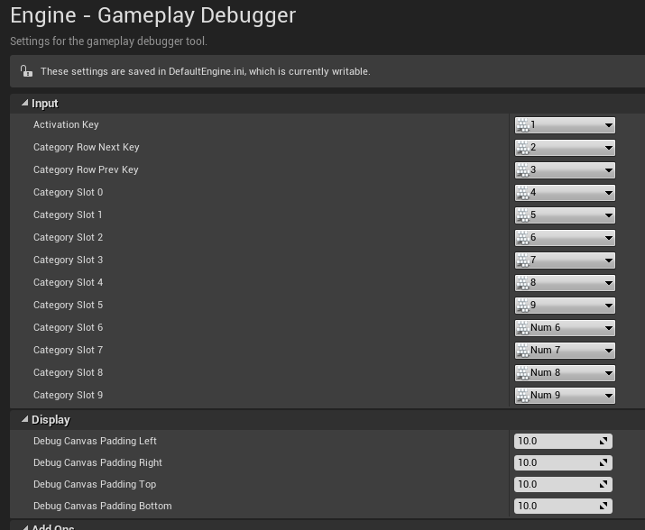 GameplayDebugger をプロジェクト用にカスタマイズして利用する - ほげたつブログ