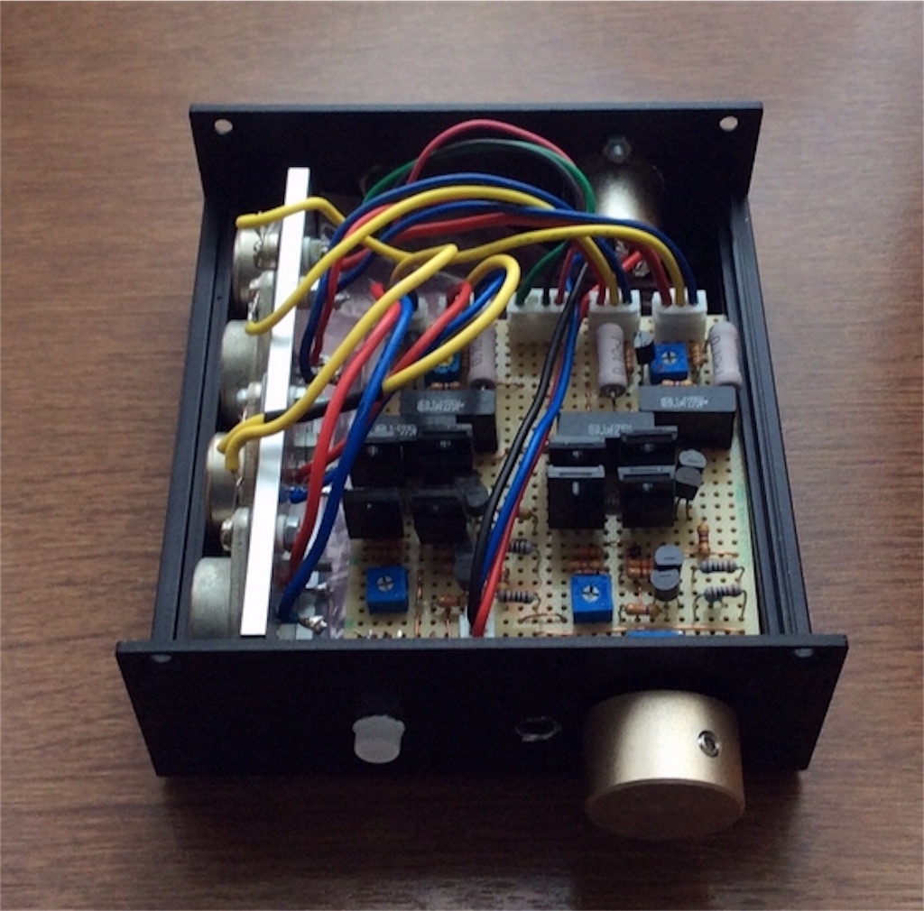 超広帯域電圧増幅段MOS FET パワーアンプ （1） - hohon77’s diary