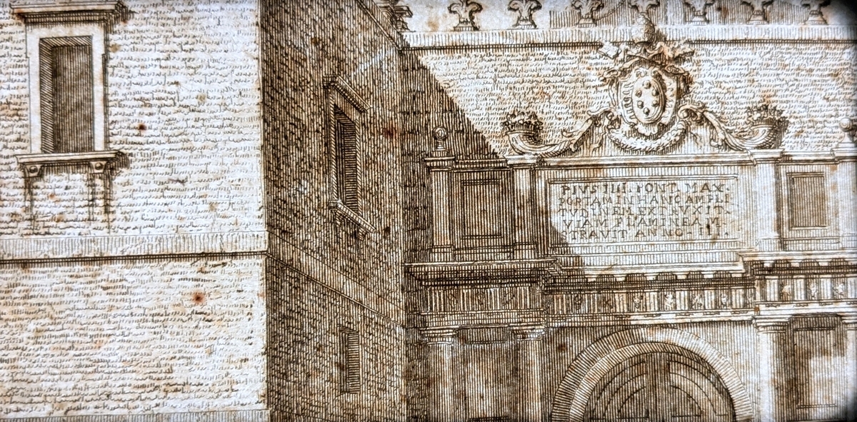 VASI-002 / Porta del Popolo olim Flaminia - Roma in Copper: ローマの景色と銅版画の記録