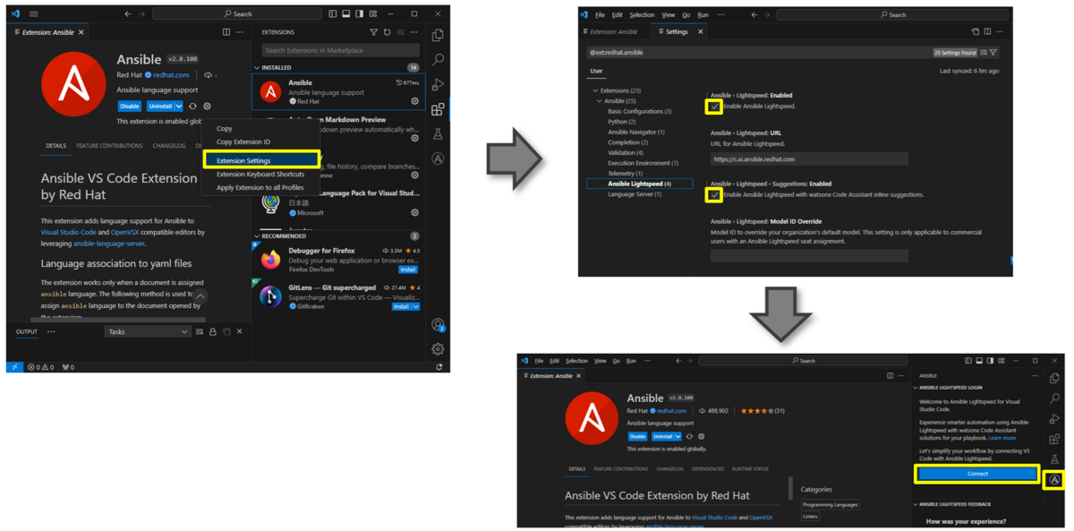 Ansible Lightspeed の始め方 - 赤帽エンジニアブログ