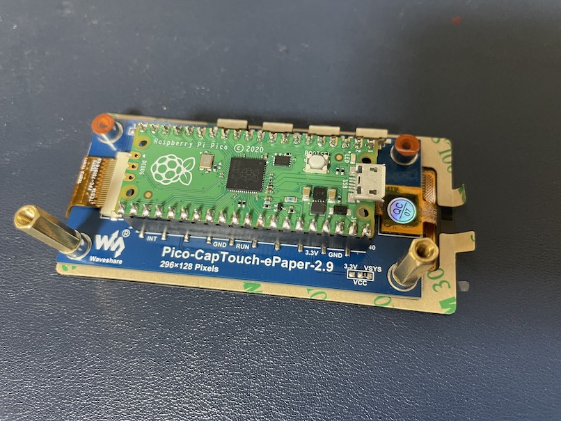 Waveshare Pico-CapTouch-ePaper-2.9 をCircuitpythonで使う - イナバちゃんログ