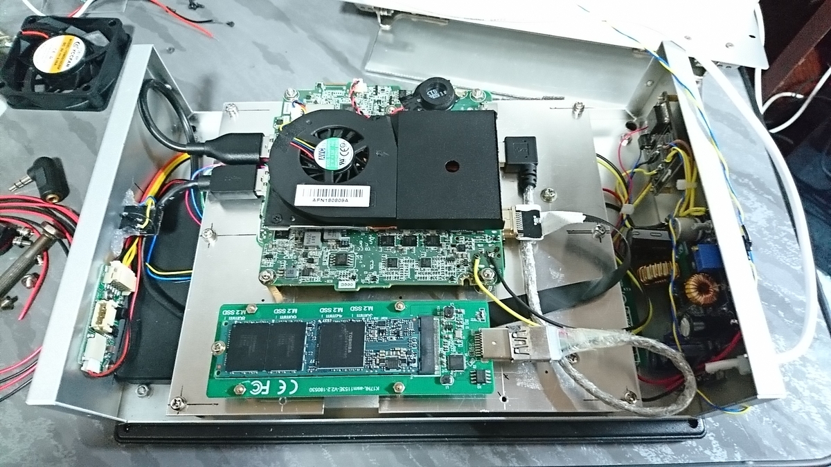 SLPC マザーボード変更(NUC) その二 - Hone.のPC工房