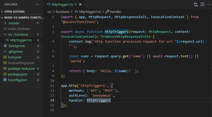 Azure Functions Node.js Framework v4 で作った関数を Azure 上にデプロイする - ほりひログ