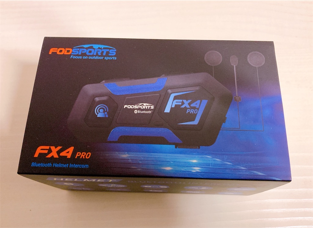 インカム買っちゃった！【FX4 PRO】 - リターンライダーMitsuの道