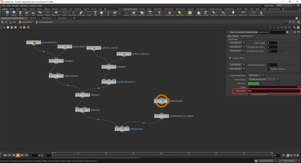 【サンプルファイル】Houdiniを知る constraintnetwork編 - Houdiniを学生が勉強してみた