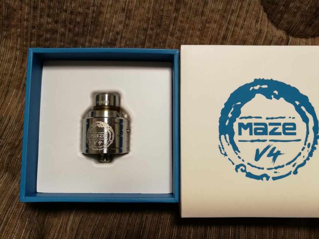 定番RDAシリーズの最新モデル「Hcigar Maze V4」レビュー - VAPERS