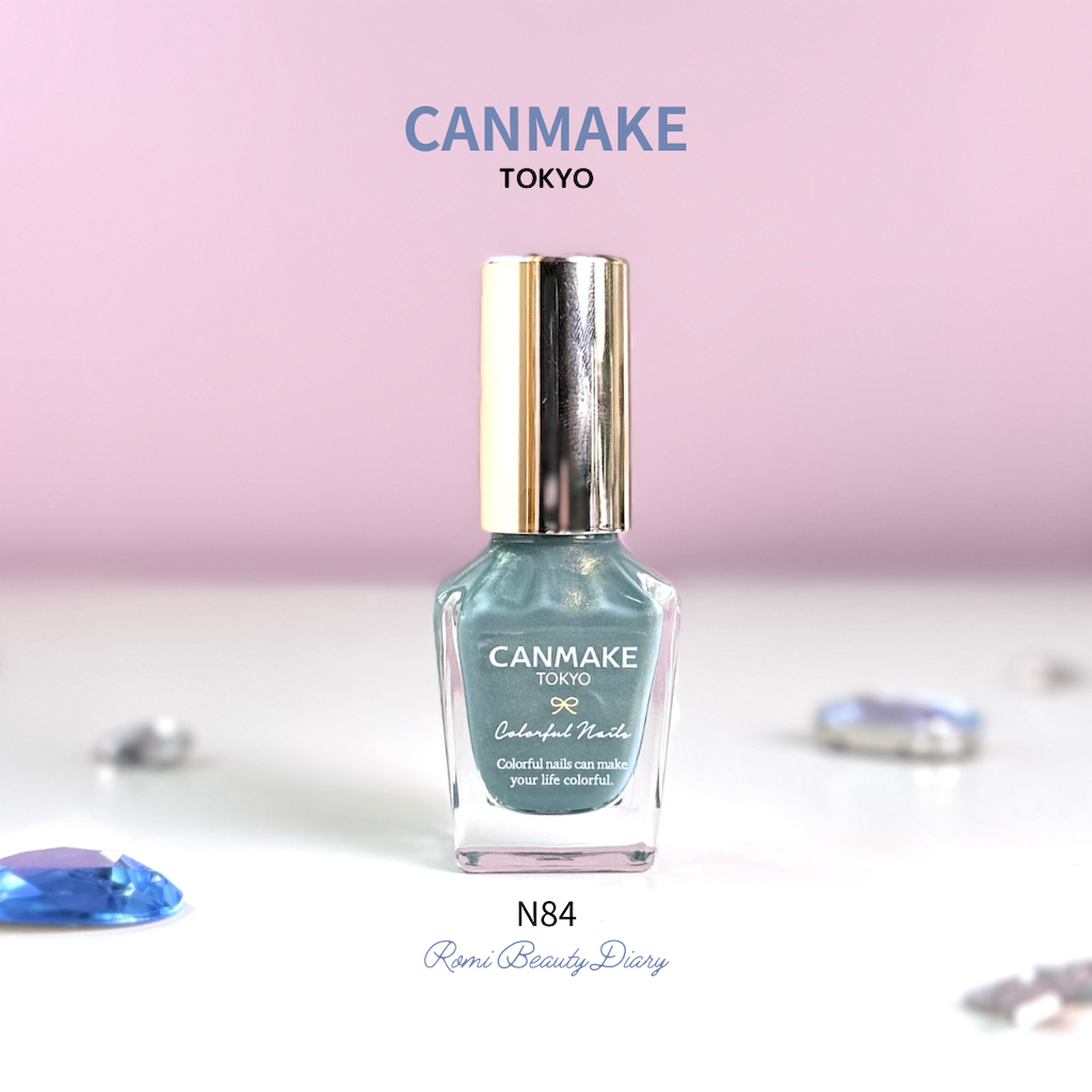 CANMAKE / キャンメイク速報‼️塗りやすさ、ツヤ感、速乾性を兼ね備えた使いやすい💅🏻空模様を表した4色【カラフルネイルズ】6月下旬 新発売 - Romi Beauty diary