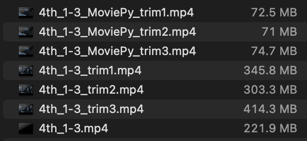 動画ファイルのトリミングと書き出し処理を自動化する方法を考えてみた - 7rikazhexde’s tech log