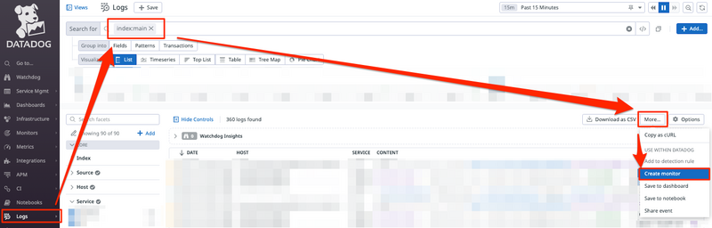 Datadog Cumulative Time Windows (累積タイムウィンドウ) - vague memory