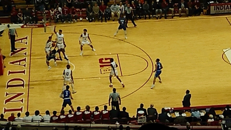 2018/11/20 Indiana University Hoosiers vs. UTA Mavericks @ Assembly ...