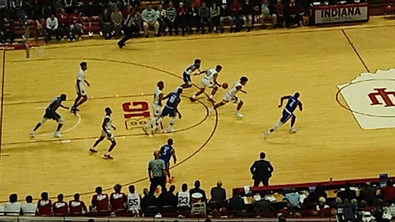 2018/11/20 Indiana University Hoosiers vs. UTA Mavericks @ Assembly ...