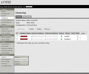 Juniper MAGのアップデート - sidetech