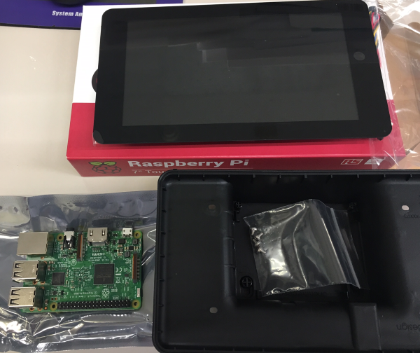 RS Raspberry Pi 3 Touch-Screen Kit - sidetech