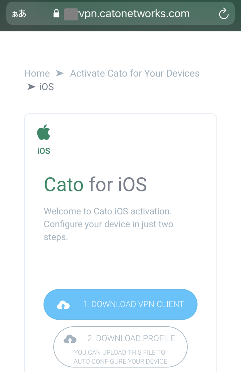 Cato Networksを感で触ってVPNクライアントアクセス！ - sidetech