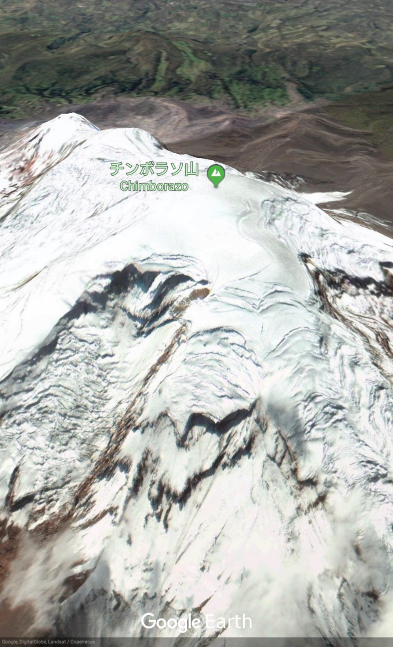 Let's look at Mount Chimborazo in Ecuador by satellite image. - FIND ...