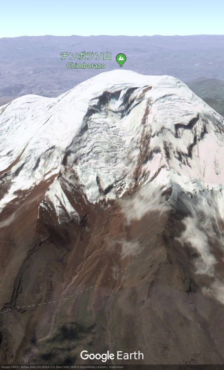 Let's look at Mount Chimborazo in Ecuador by satellite image. - FIND ...