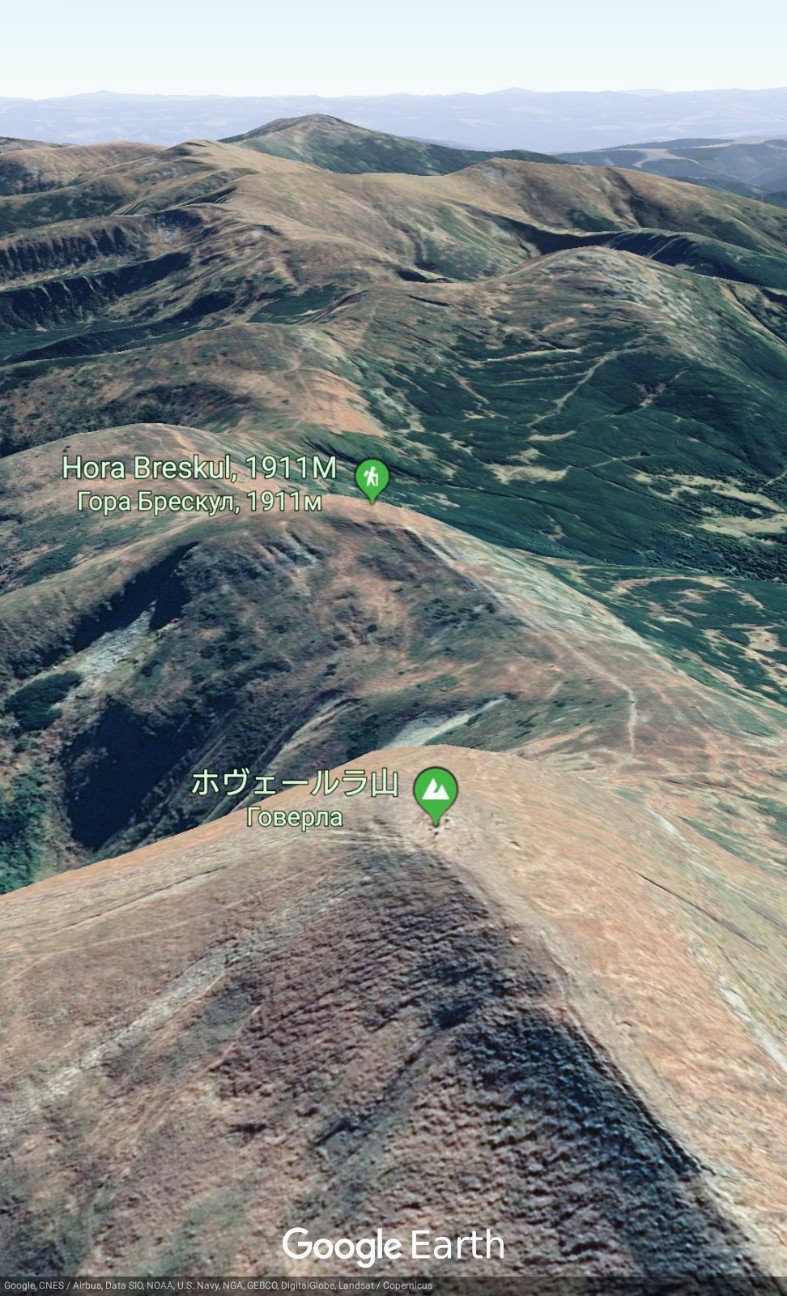 Let's look at Mount Hoverla in Ukraine by satellite image. - FIND OUT ...