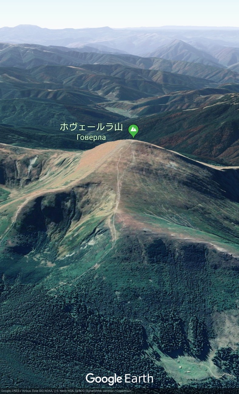Let's look at Mount Hoverla in Ukraine by satellite image. - FIND OUT ...