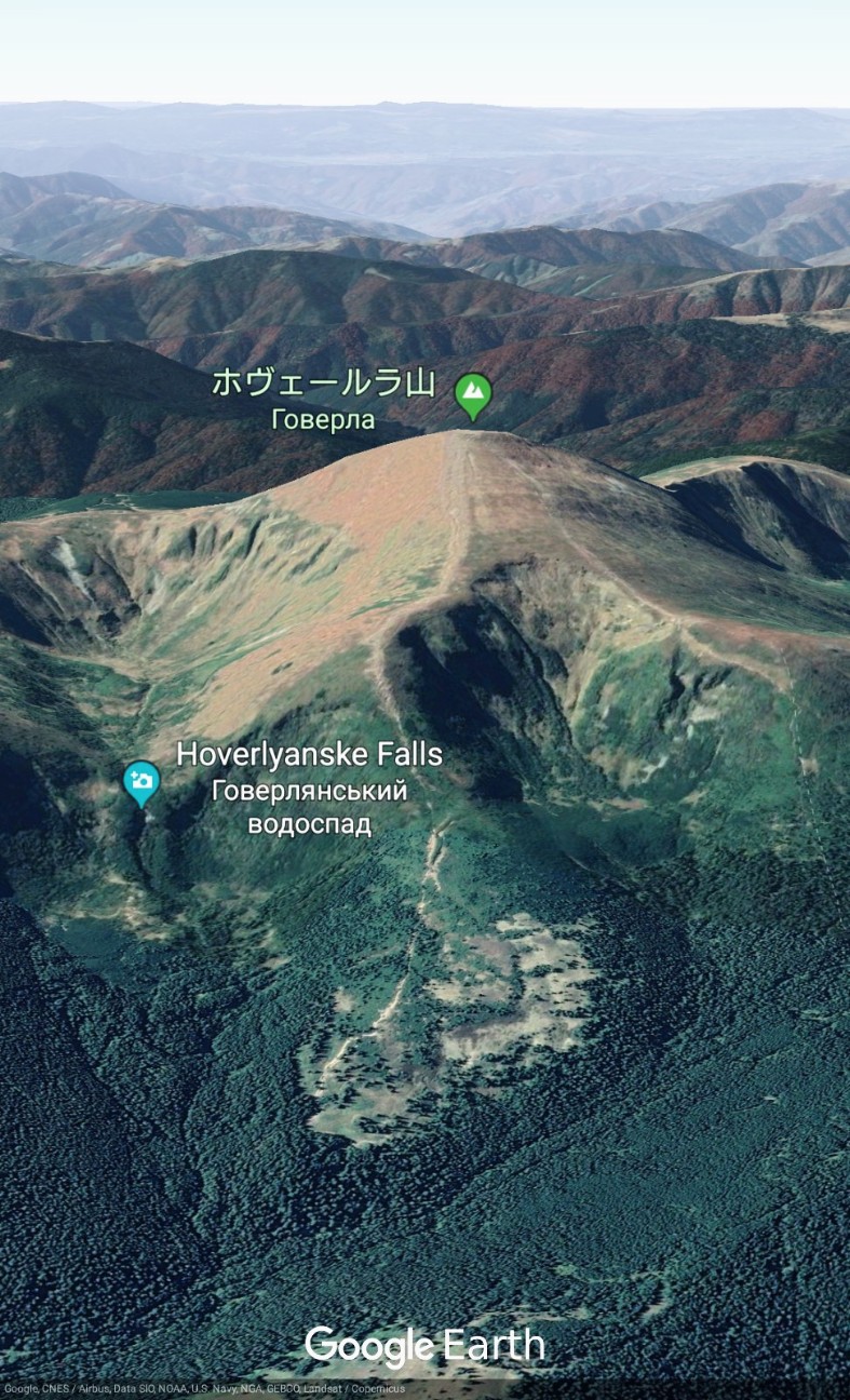 Let's look at Mount Hoverla in Ukraine by satellite image. - FIND OUT ...