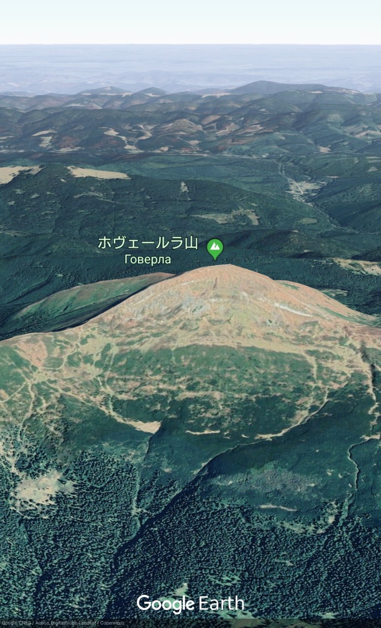 Let's look at Mount Hoverla in Ukraine by satellite image. - FIND OUT ...