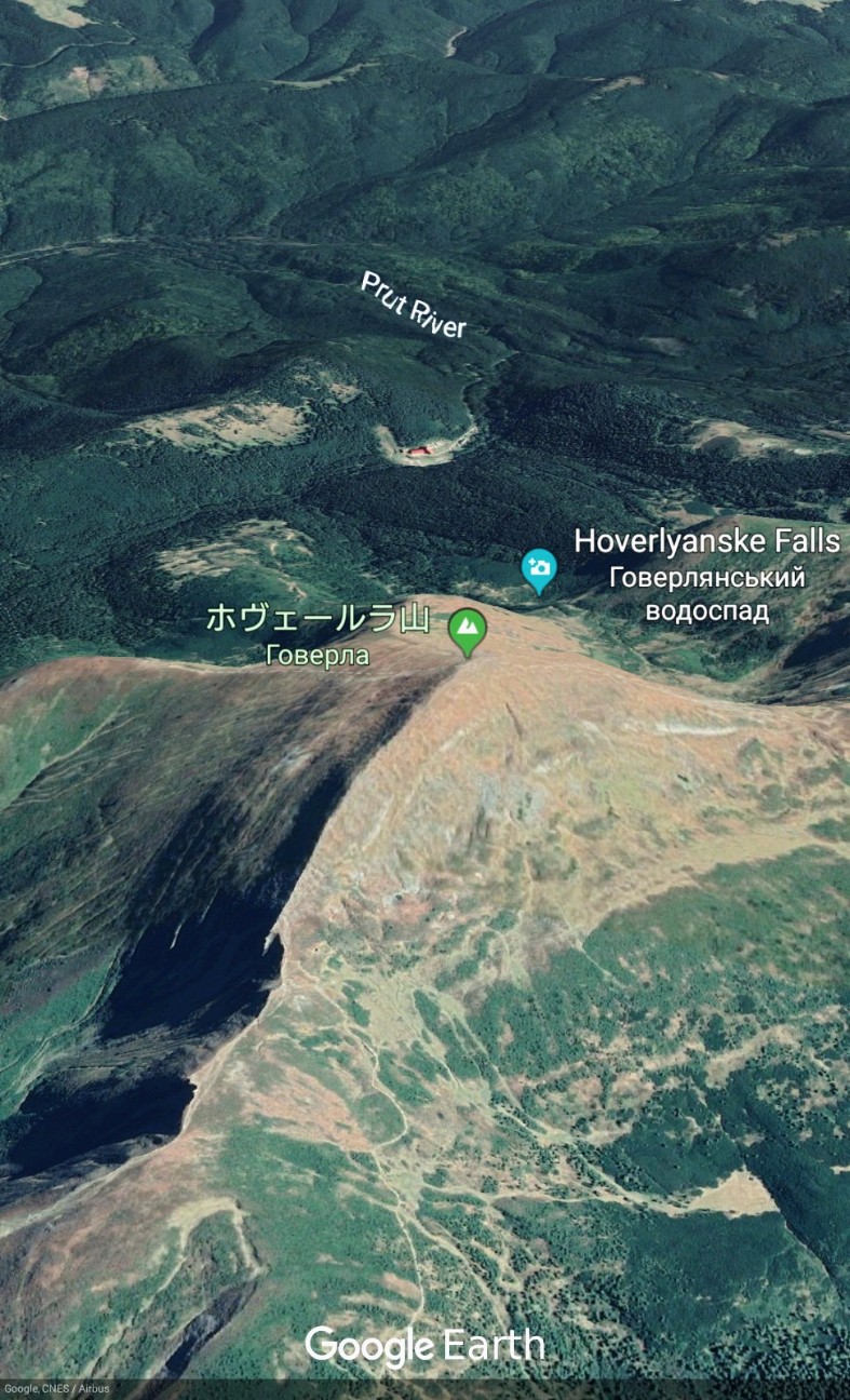 Let's look at Mount Hoverla in Ukraine by satellite image. - FIND OUT ...