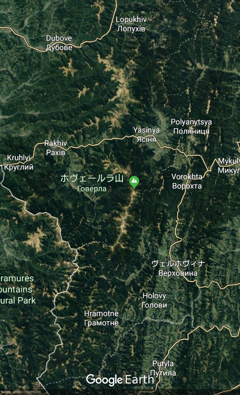 Let's look at Mount Hoverla in Ukraine by satellite image. - FIND OUT ...