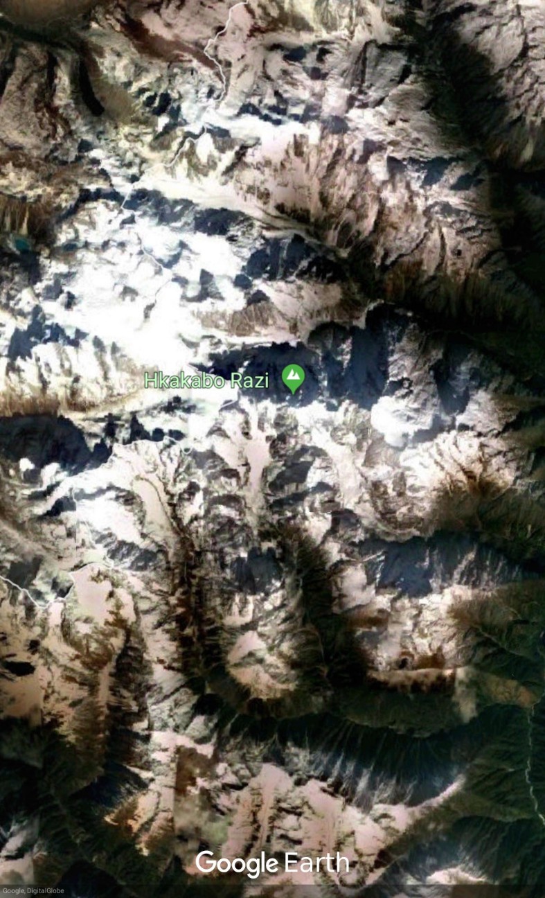 Let's look at Hkakabo Razi in Myanmar by satellite image. - FIND OUT WONDER