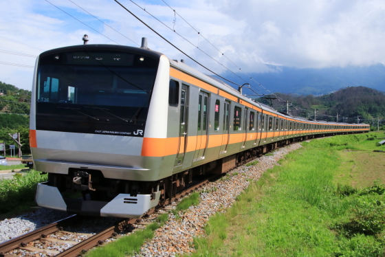 E233系T36編成長野総合車両センター出場回送 - ガタゴト日誌