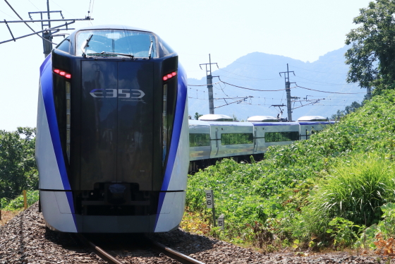 E353系S108編成松本へ回送 - ガタゴト日誌