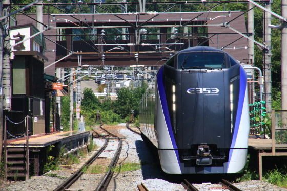 E353系S108編成松本へ回送 - ガタゴト日誌