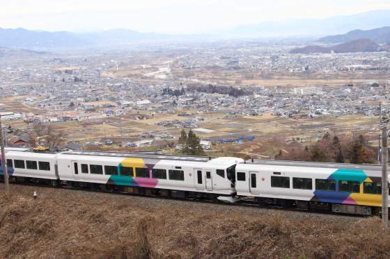 E257系M202編成+M101編成出場試運転 - ガタゴト日誌