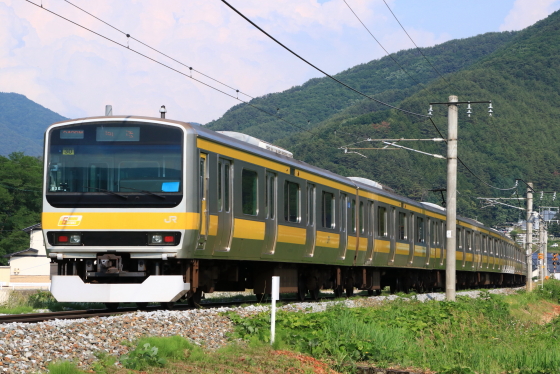 E231系三鷹車B30編成が長野総合車両センターへ - ガタゴト日誌