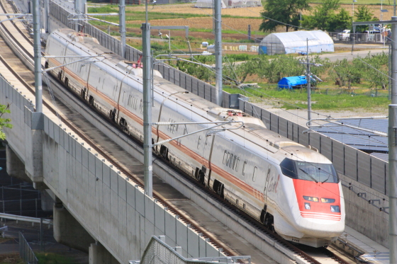 E926形（Easti）北陸新幹線上り検測 - ガタゴト日誌