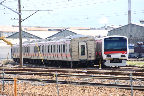 E331系7両（8号車～14号車）が解体線へ - ガタゴト日誌