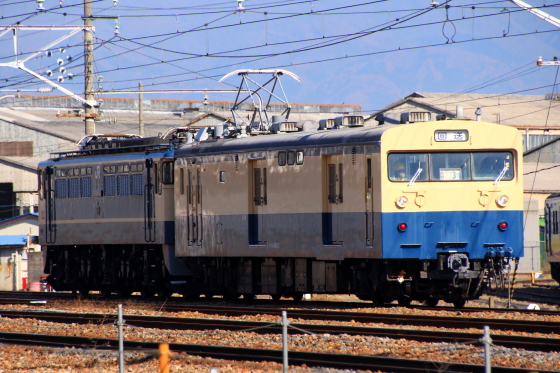 EF65-1107が廃車置場へ - ガタゴト日誌